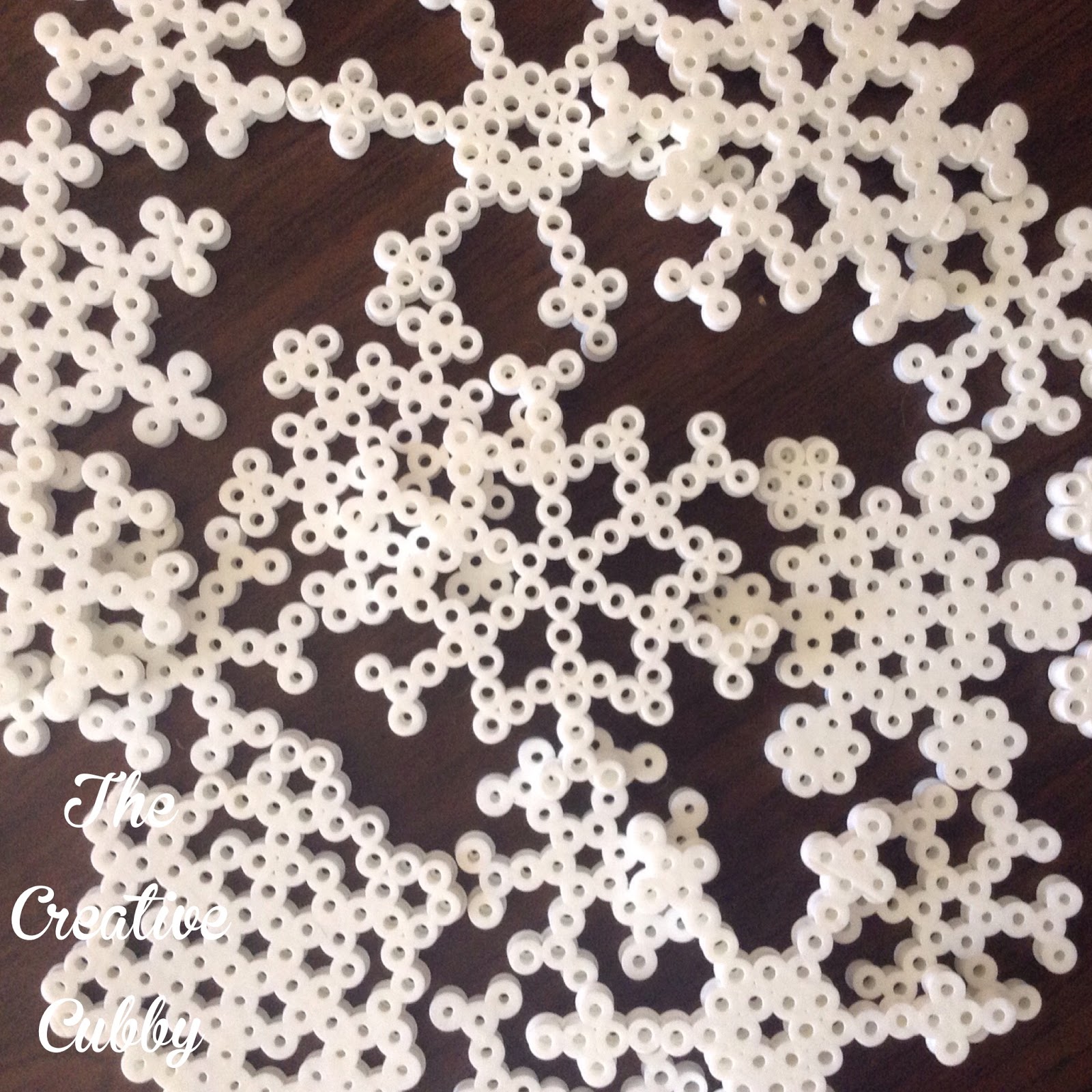 The Creative Cubby: Perler Bead Snowflakes