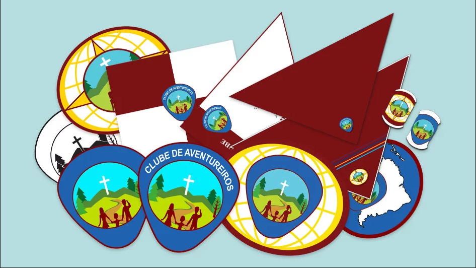 Nova Logo e Emblemas dos Aventureiros