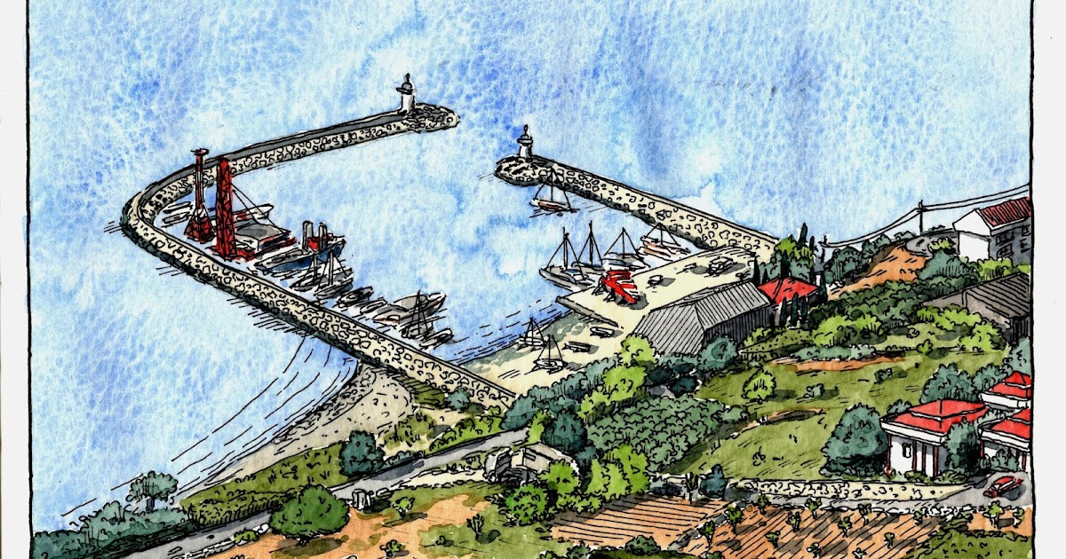 Yerinde Çizer: Tekirdağ, Şarköy, Mürefte Limanı (Murefte Port, Tekirdag)