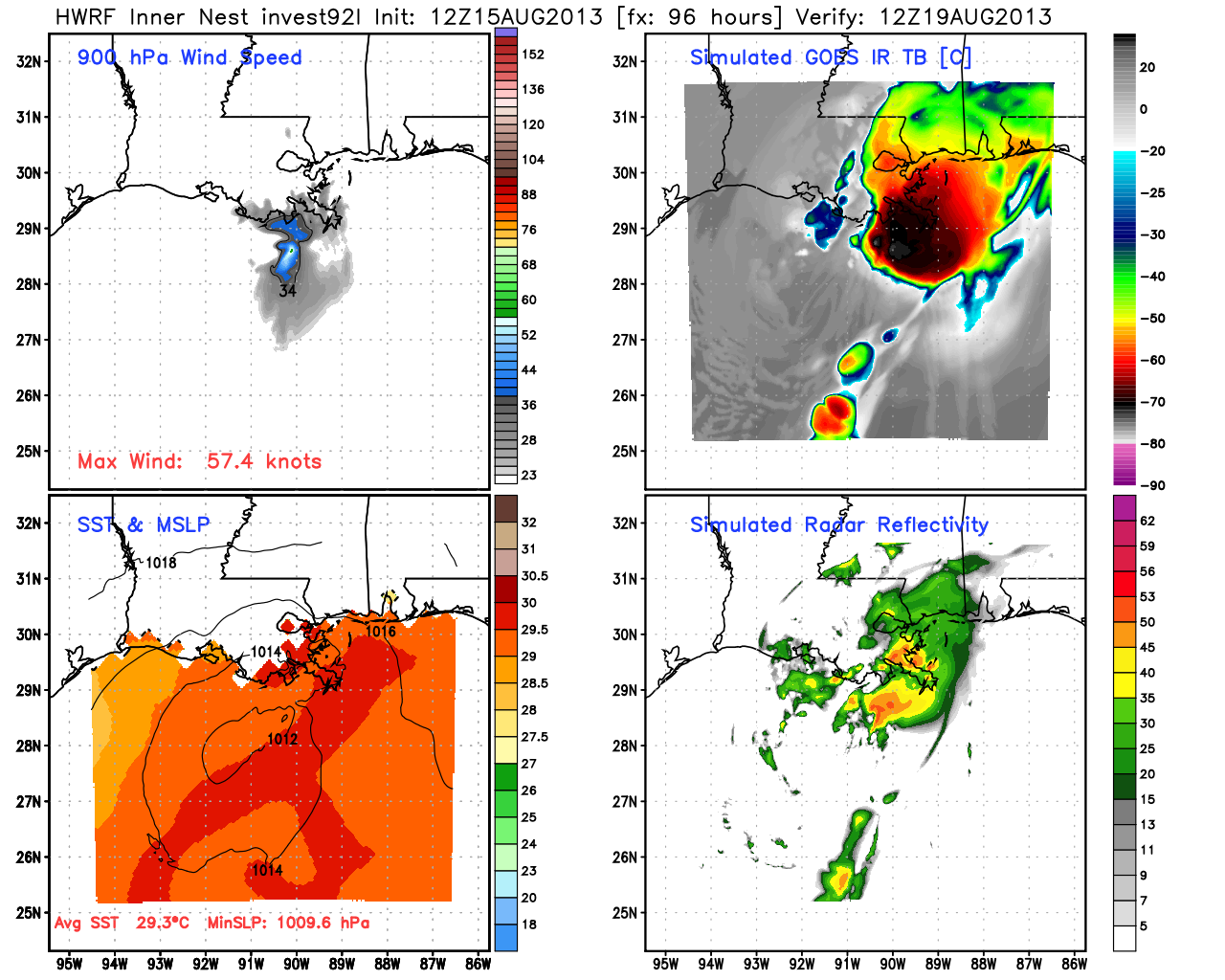 Invest AL92 Over The Yucatan Peninsula - Future Of Storm Highly Uncertain.