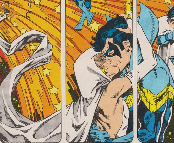 Uncanny Comic Book Scans!: Nightwing and Raven.