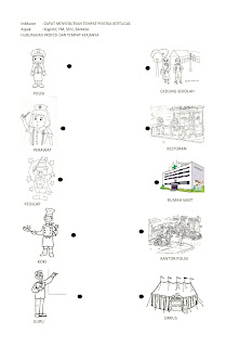 I'm happy now in PAUD: LKS LEMBAR KERJA SISWA TEMA PROFESI/PEKERJAAN ...