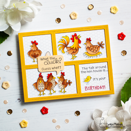 Newton's Nook Designs: April Reveals - Day 2 - Cluck Stamp Set
