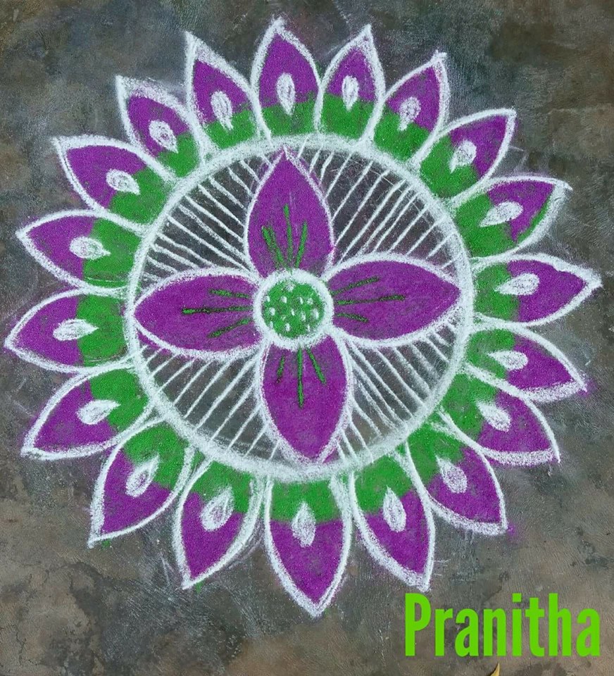 TELUGU WEB WORLD: MUSICAL INSTRUMENTS GUITARS AND FLOWERS RANGOLI ART ...