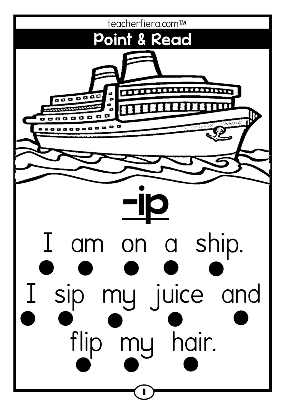 teacherfiera.com: EASY PEASY WORD FAMILIES POINT & READ