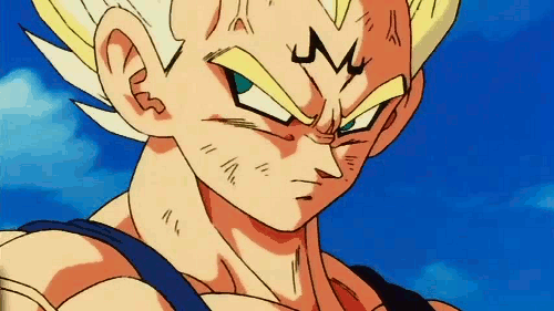 AKI GIFS: Gifs animados Vegeta (Dragon Ball)