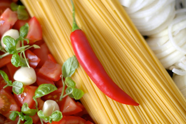 Spaghetti - alles aus einem Topf