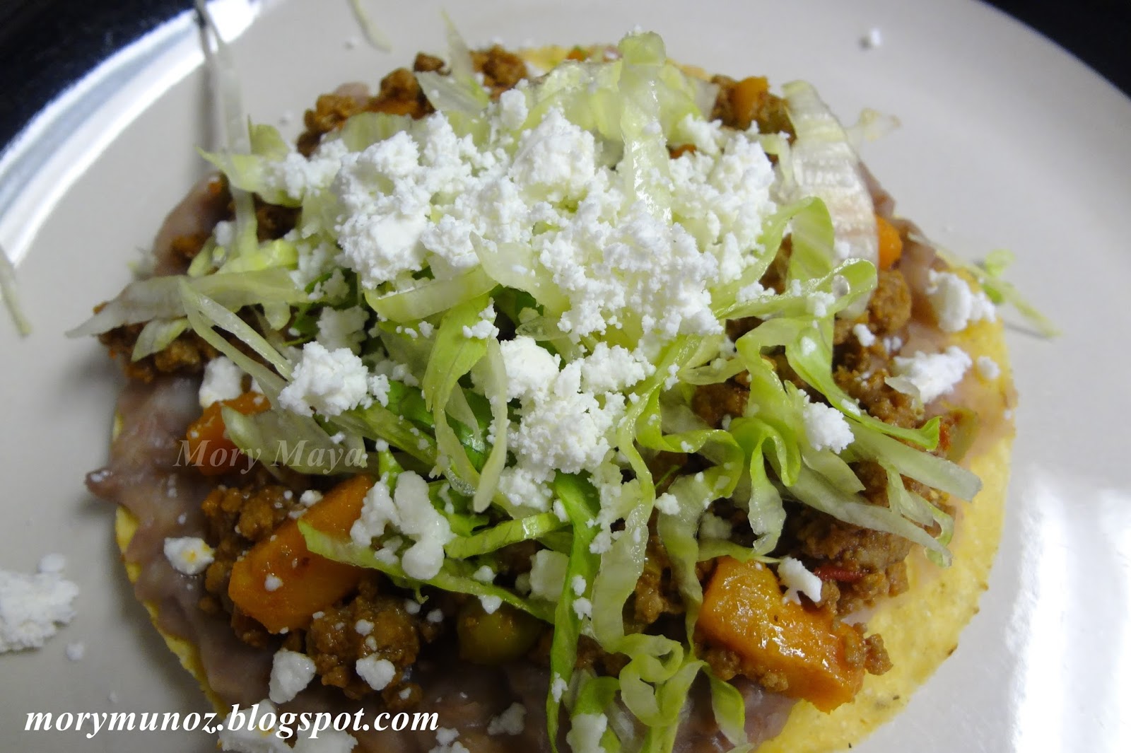 Recetas de cocina con Mory: Como hacer tostadas de picadillo, receta