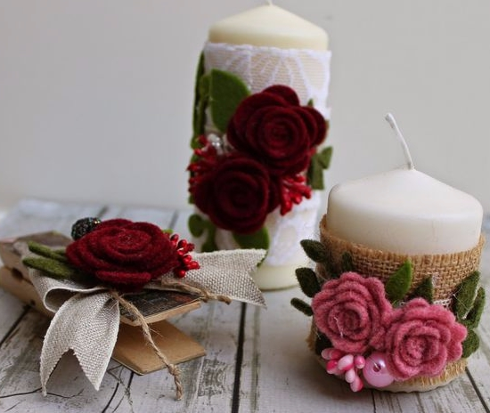 20 Hermosas ideas de cómo decorar velas para toda ocasión ~ Haz ...