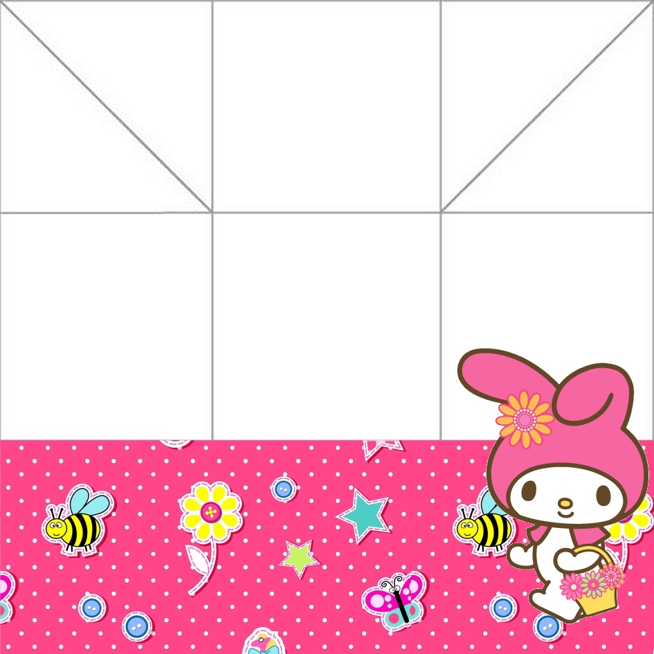 My Melody Birthday Party: Free Printable Boxes. - Oh My Fiesta! in english