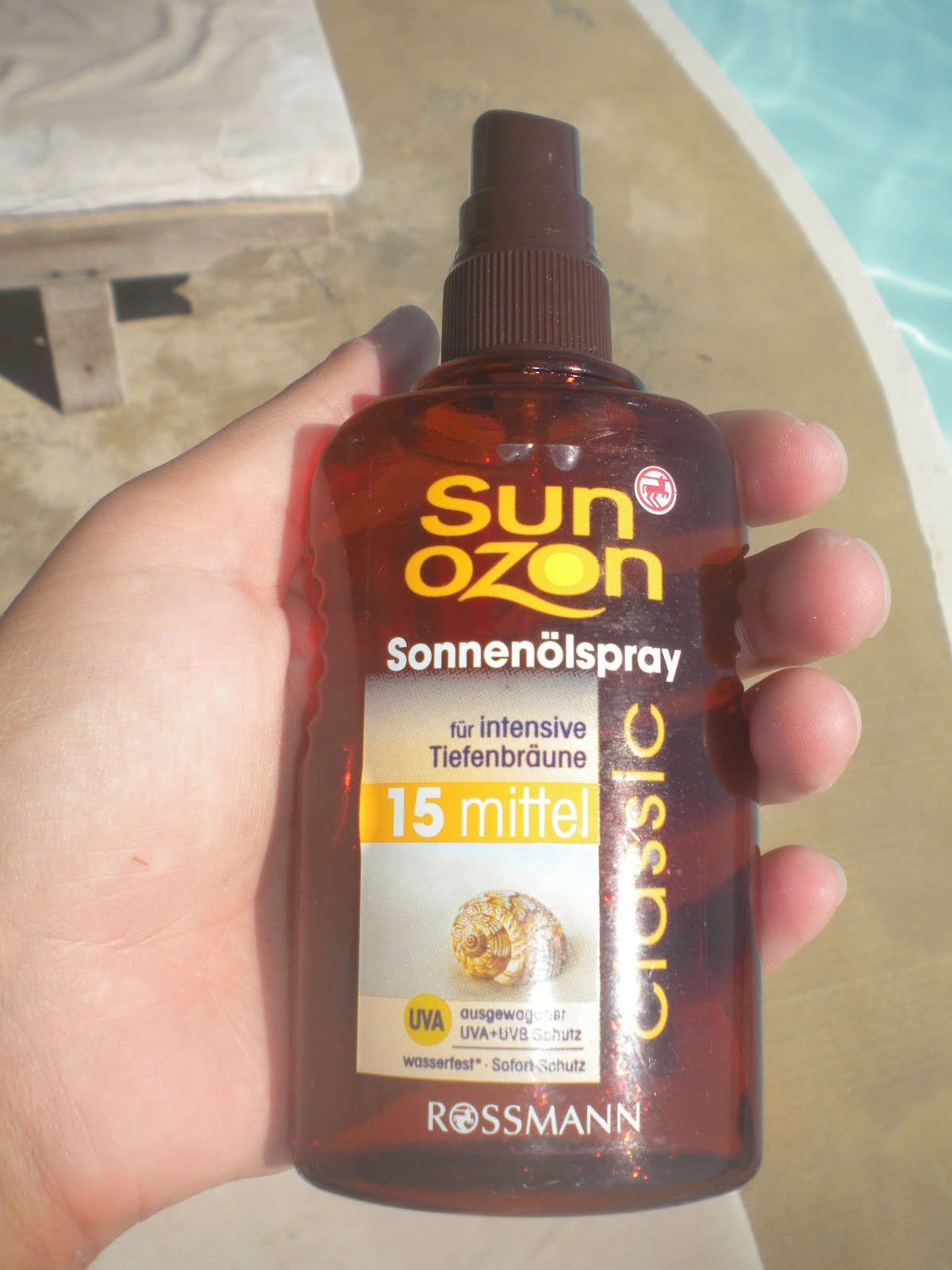 Szybko i łatwo: Olejek do opalania Sun Ozon Rossmann