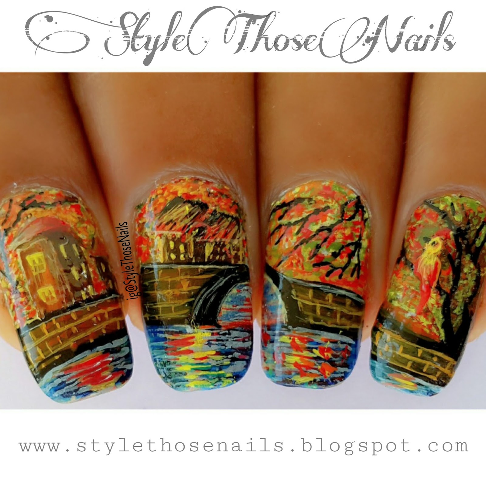 Style Those Nails: Autumn in the Country Side- Autumn/Fall Landscape ...