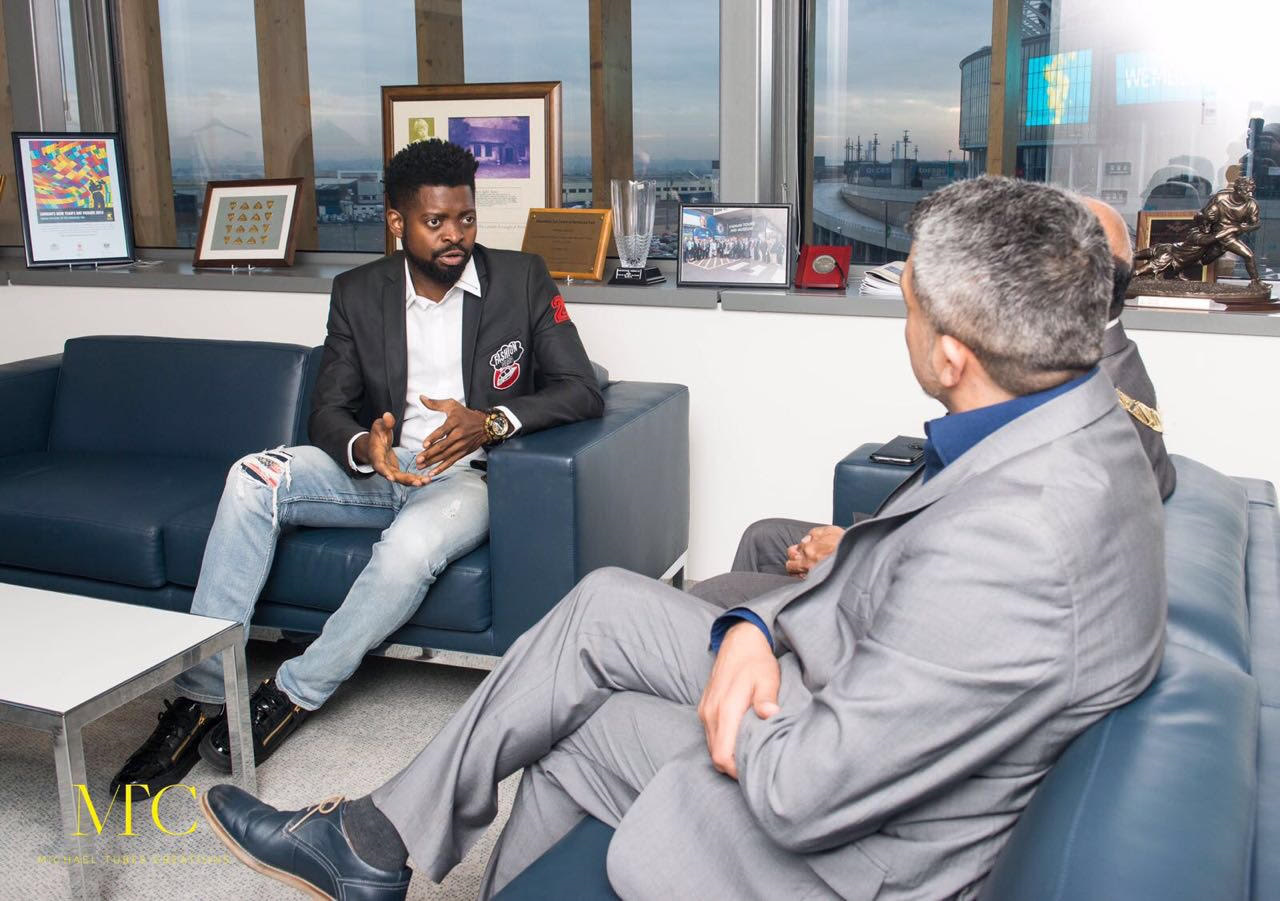 Basketmouth meets the Mayor of Brent, London