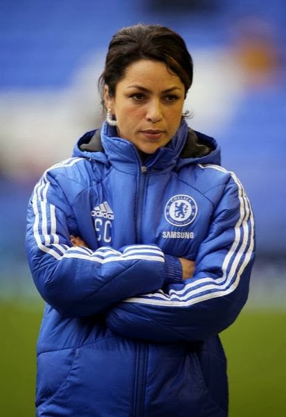 omg9ja: PHOTOS: Meet Chelsea FC's female Physio, Eva Carneiro