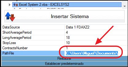 Sistema Excel System actualizado