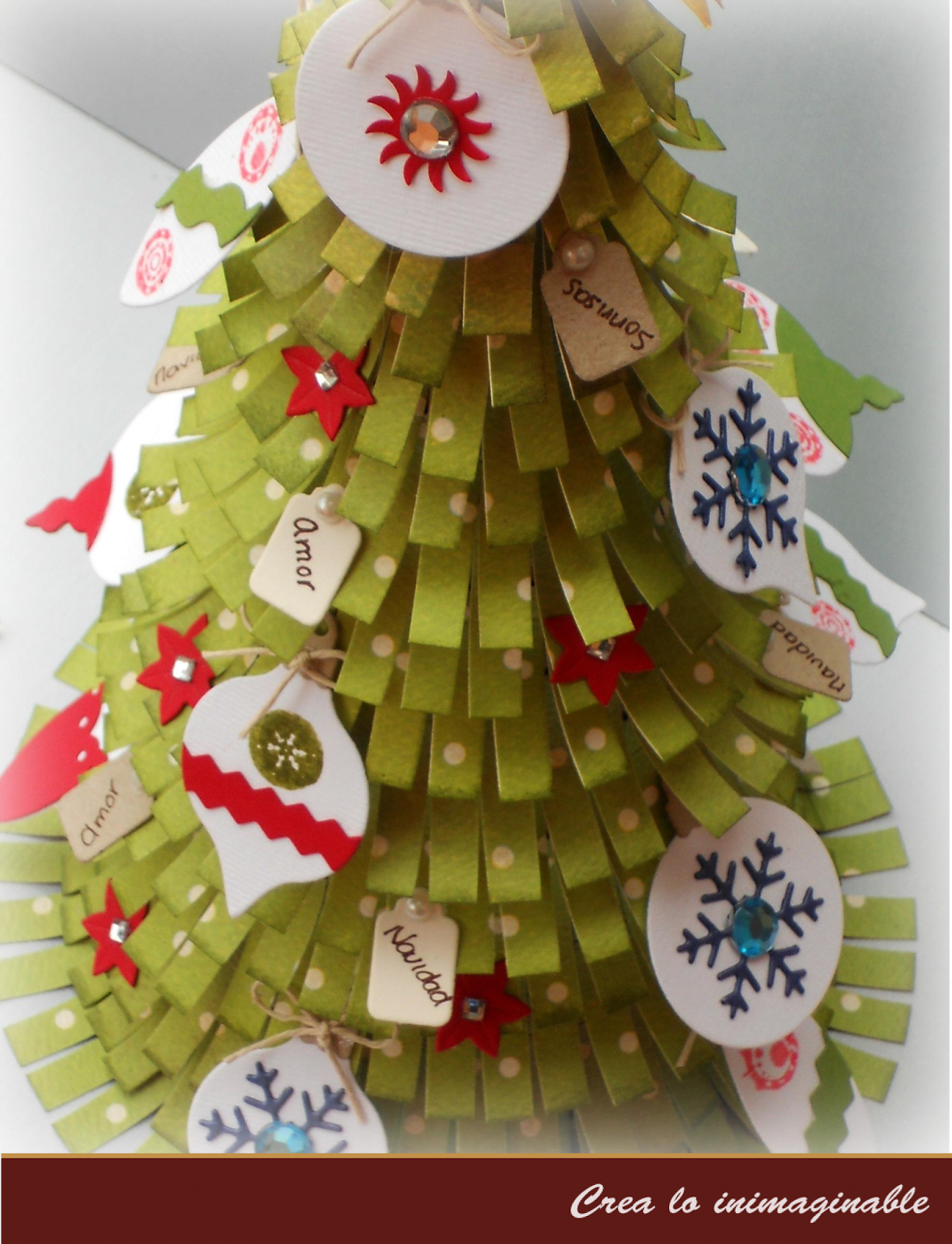 Crea lo inimaginable: Arbolito de Navidad!