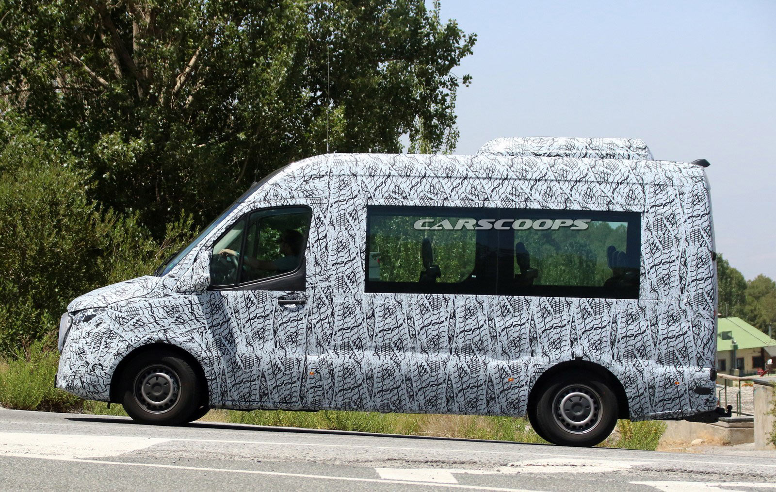 New Mercedes Sprinter Scooped In Spain, Will Be Offered As An EV - car news