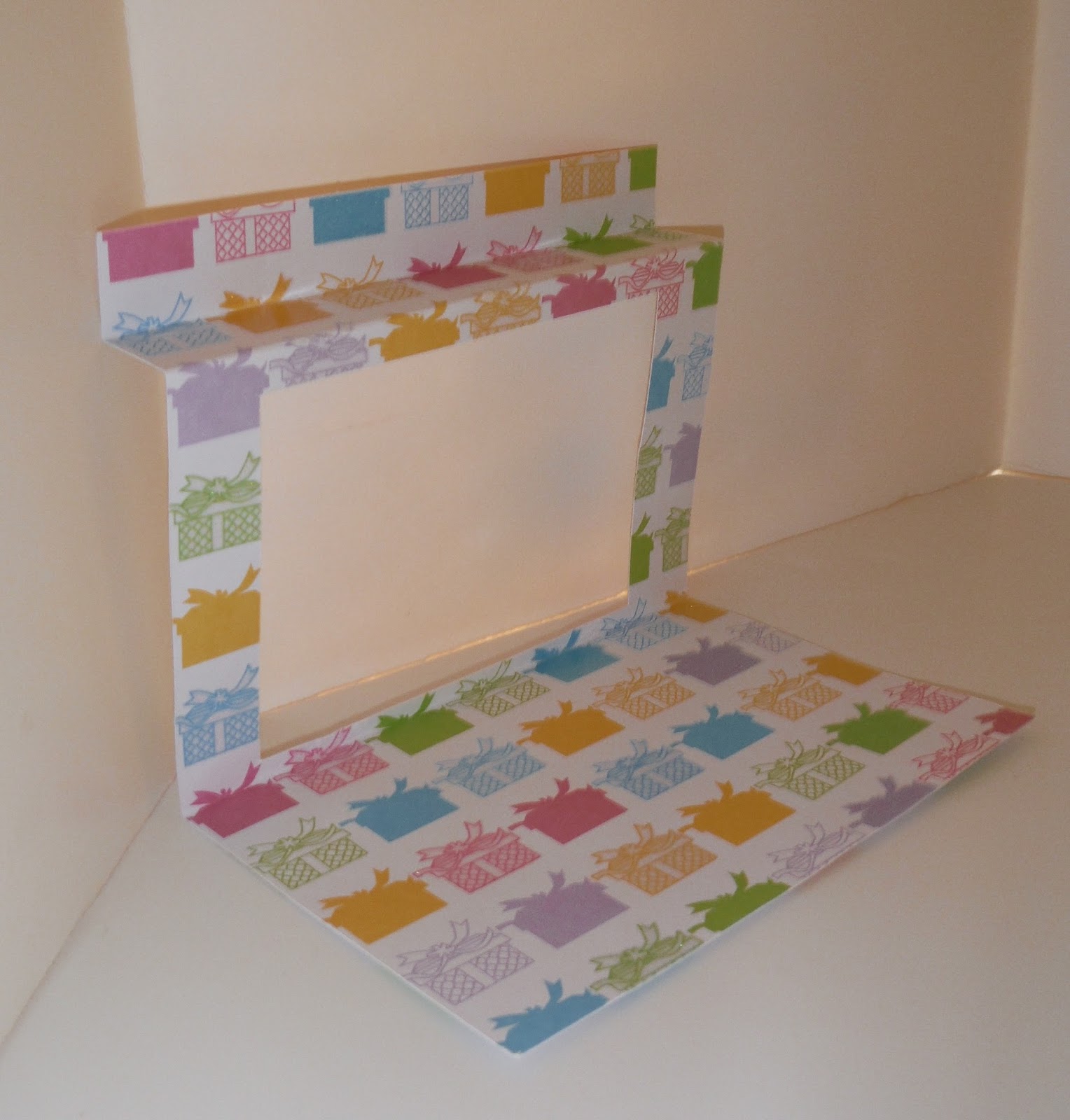 She's a Sassy Lady: Pop Up Photo Frame Card