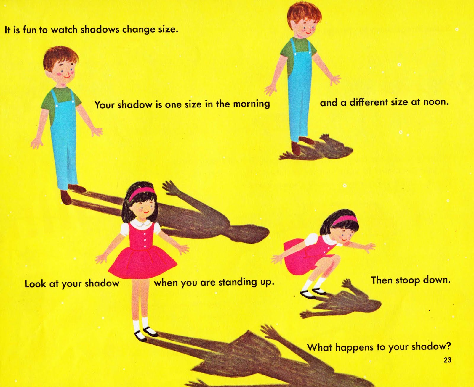 Vintage Kids' Books My Kid Loves: Learning about Sizes