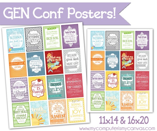 General Conference Posters! - My Computer is My Canvas