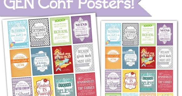 General Conference Posters! - My Computer is My Canvas
