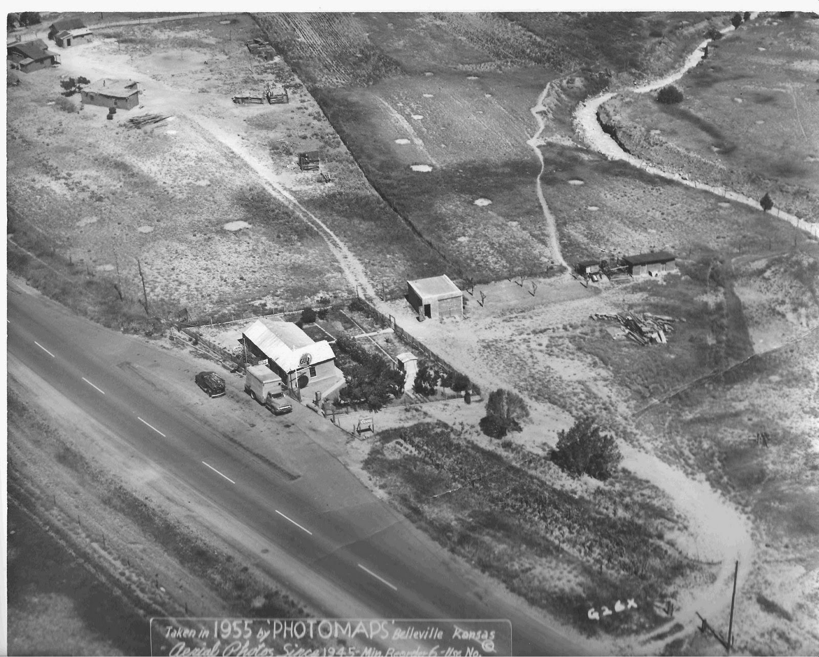 More Thoughts From New Mexico: Comparison Pictures - Rowe, NM 1955 ...