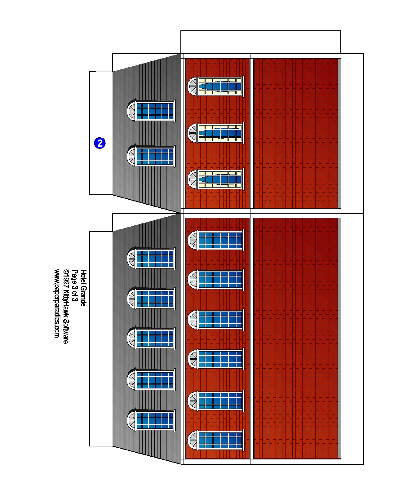 LAS MAQUETAS DE MAMARRO - PAPER MODEL: HOTEL GRANDE