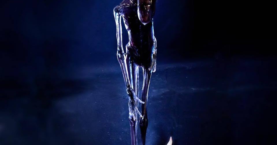 Alien Explorations: Alien Covenant: Xenomorph Chestburster puppet