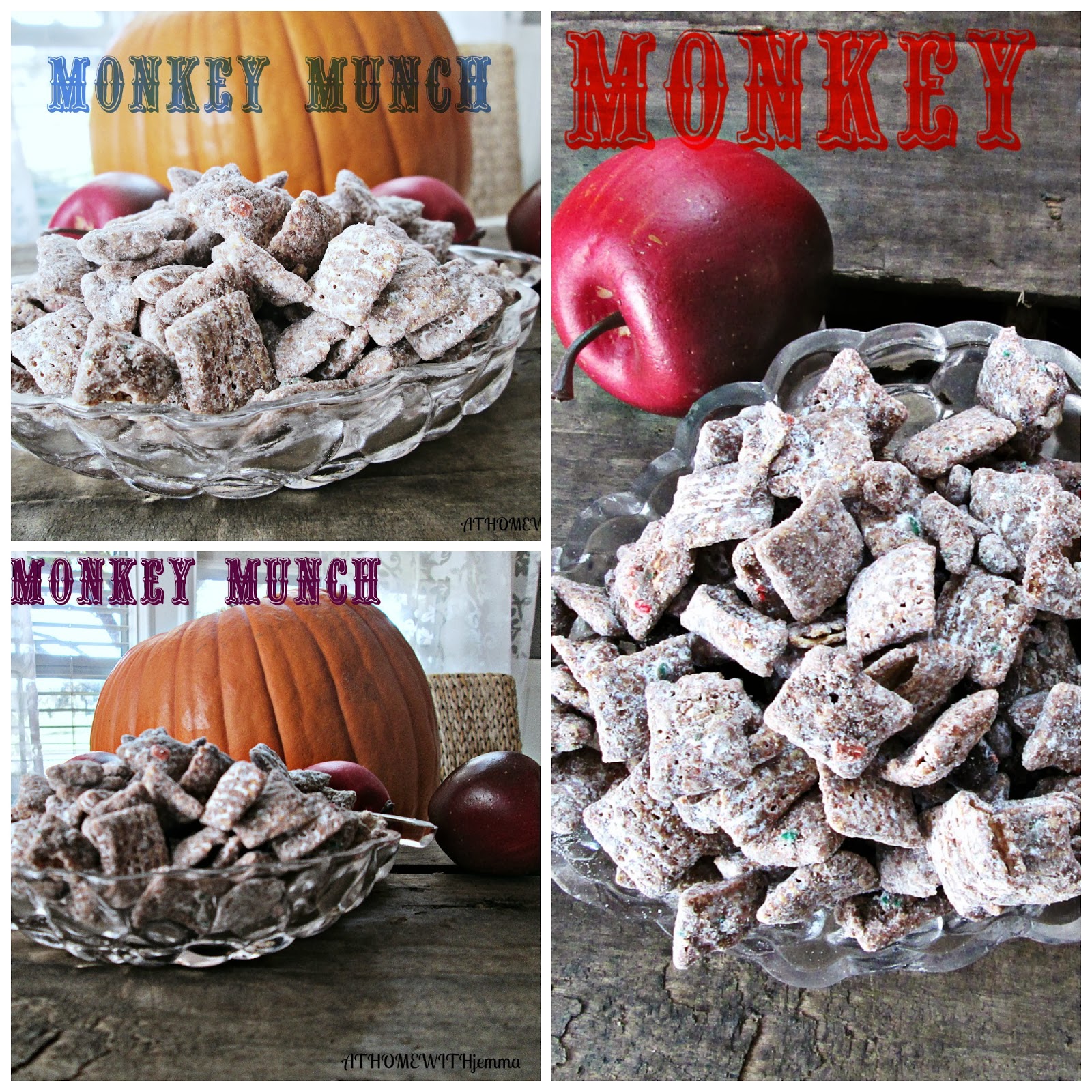 Monkey Munch - A Holiday Nibble - At Home with Jemma