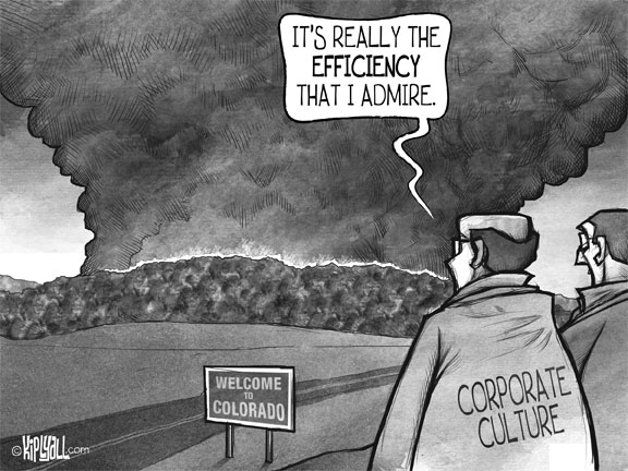 Kip Lyall: Cartoon: Efficiency