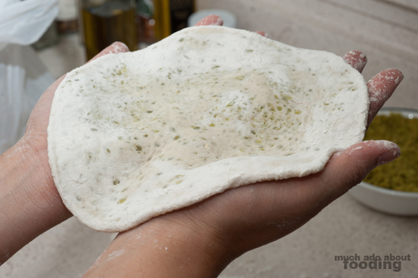 Test Kitchen - Dhal Puri Roti with Split Green Peas | Much Ado About ...