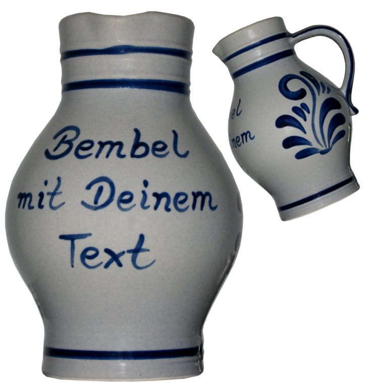 Apfelwein, Bembel und Gerippte Blog: Bembel selbst gestalten