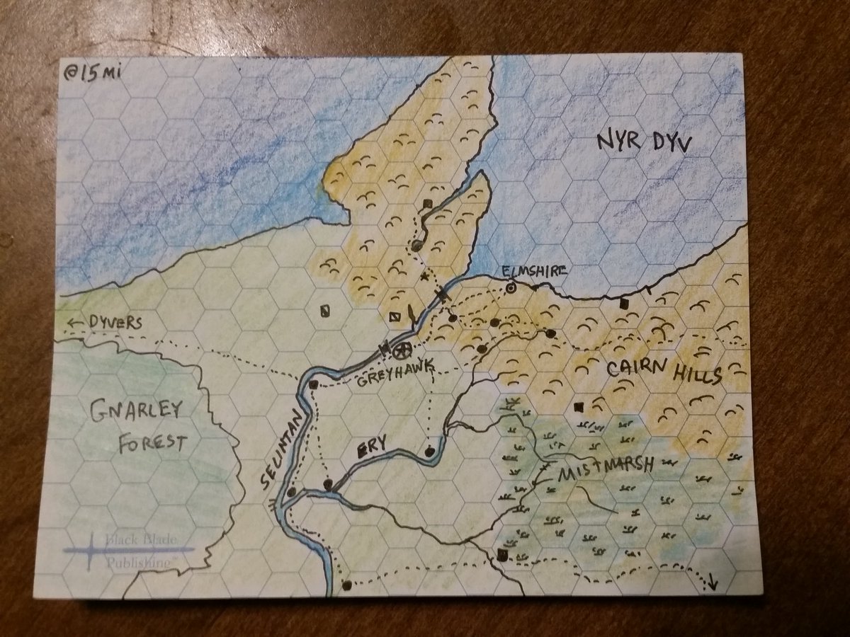 Greyhawkery: Greyhawk Mini Map