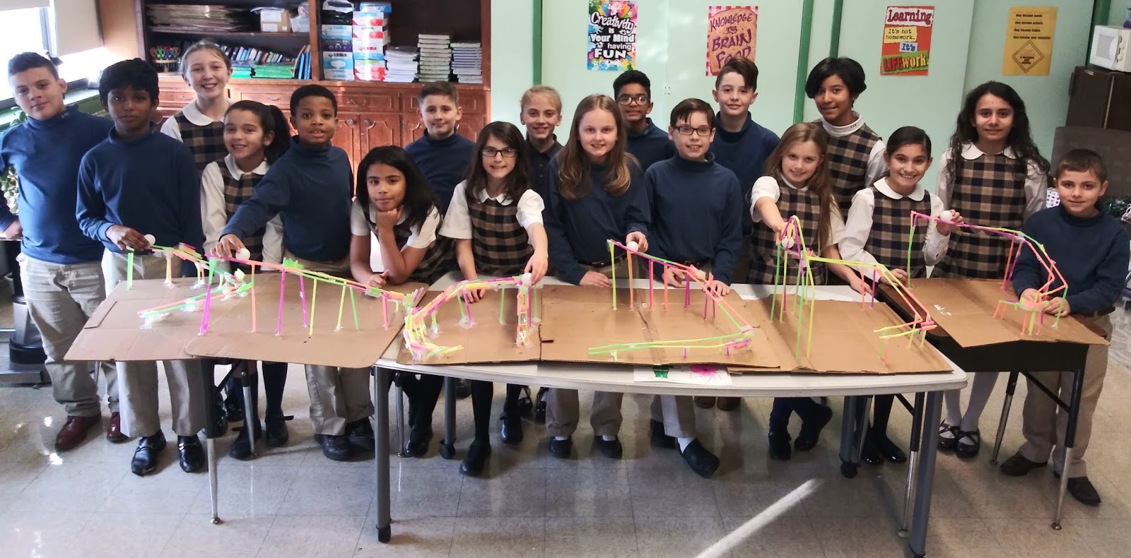 Terrific Third Graders: Straw Roller Coaster