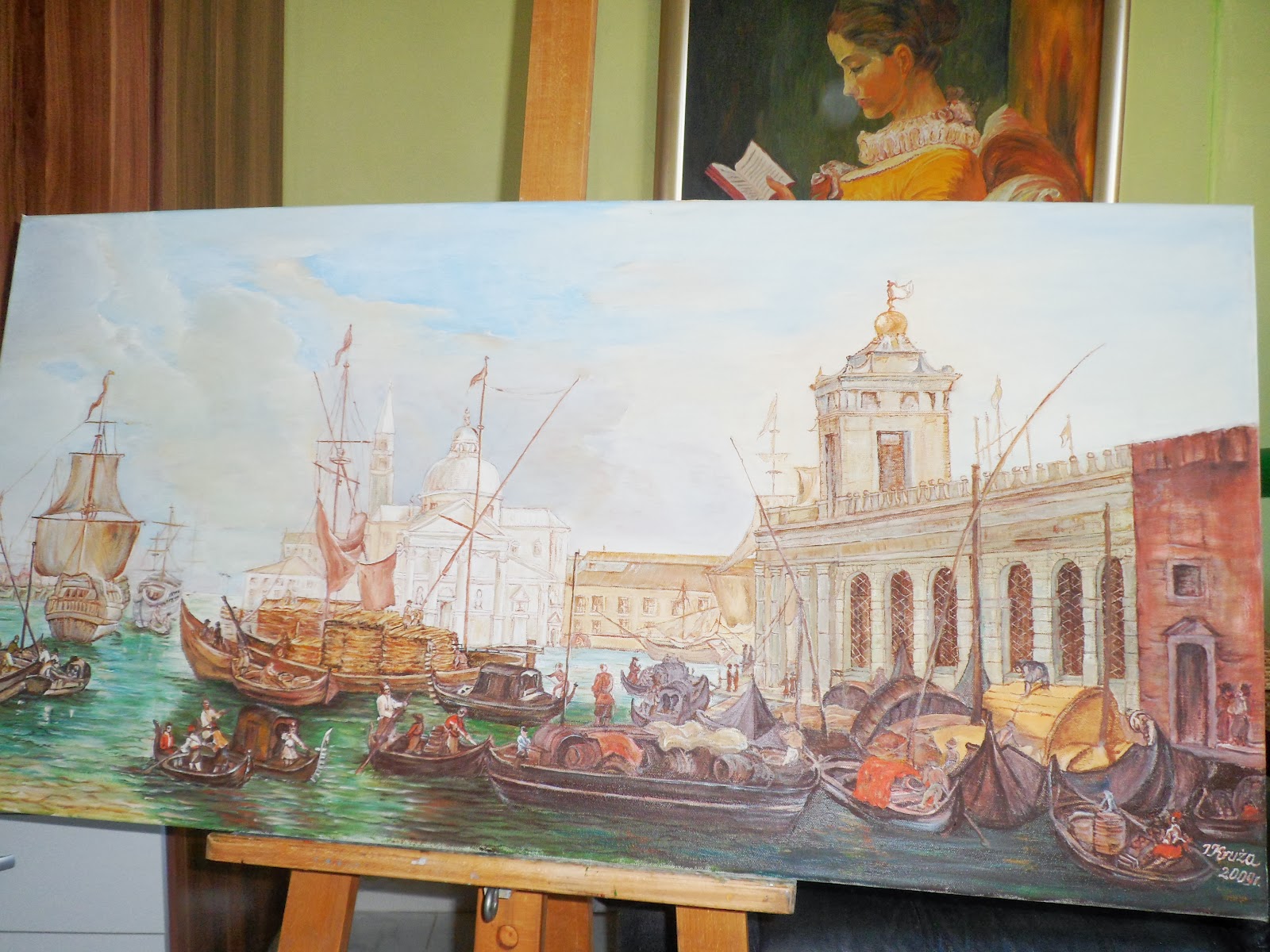 Jadwiga Kruża z domu Karbowska - obrazy: Wystawa malarstwa olejnego w ...