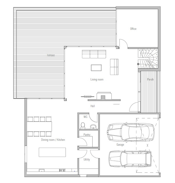 Australian House Plans: Australian Home Plan CH168