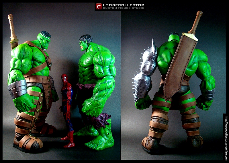 Loosecollector Custom Figures Archive: Hulk : King Hulk