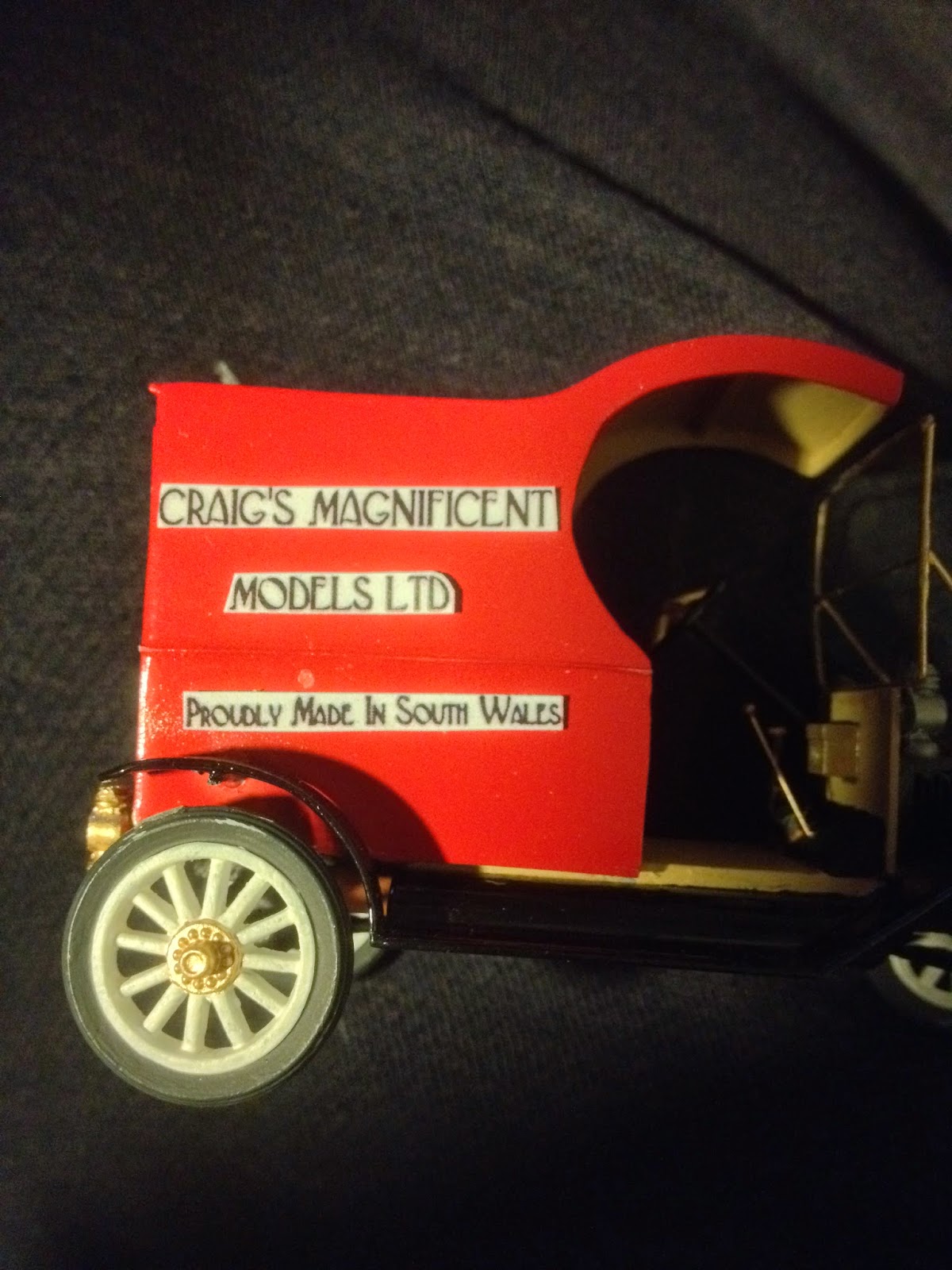 Scale Model Workbench: Ford model T conversion