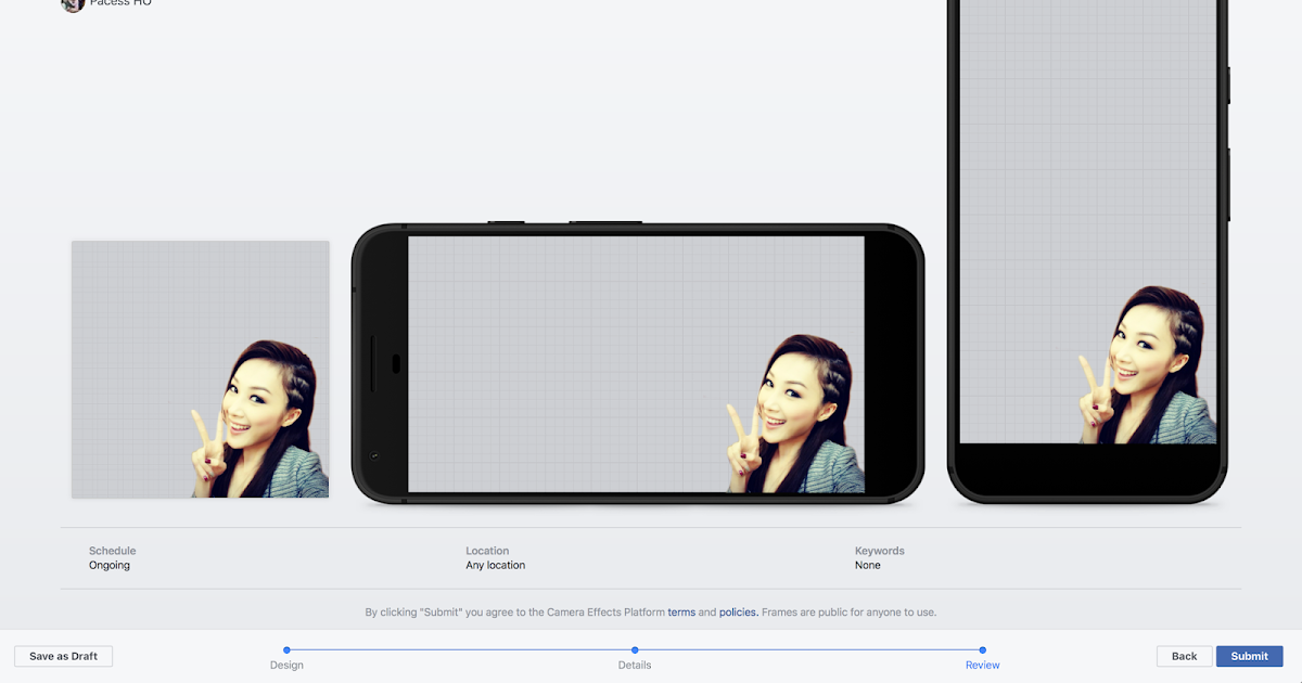 Pacess Laboratory: Facebook Frame Studio