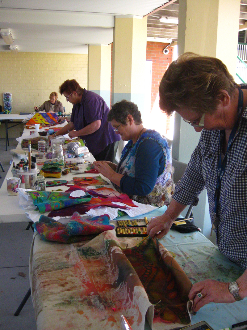 Studiofelter: Catching up, classes and Queensland