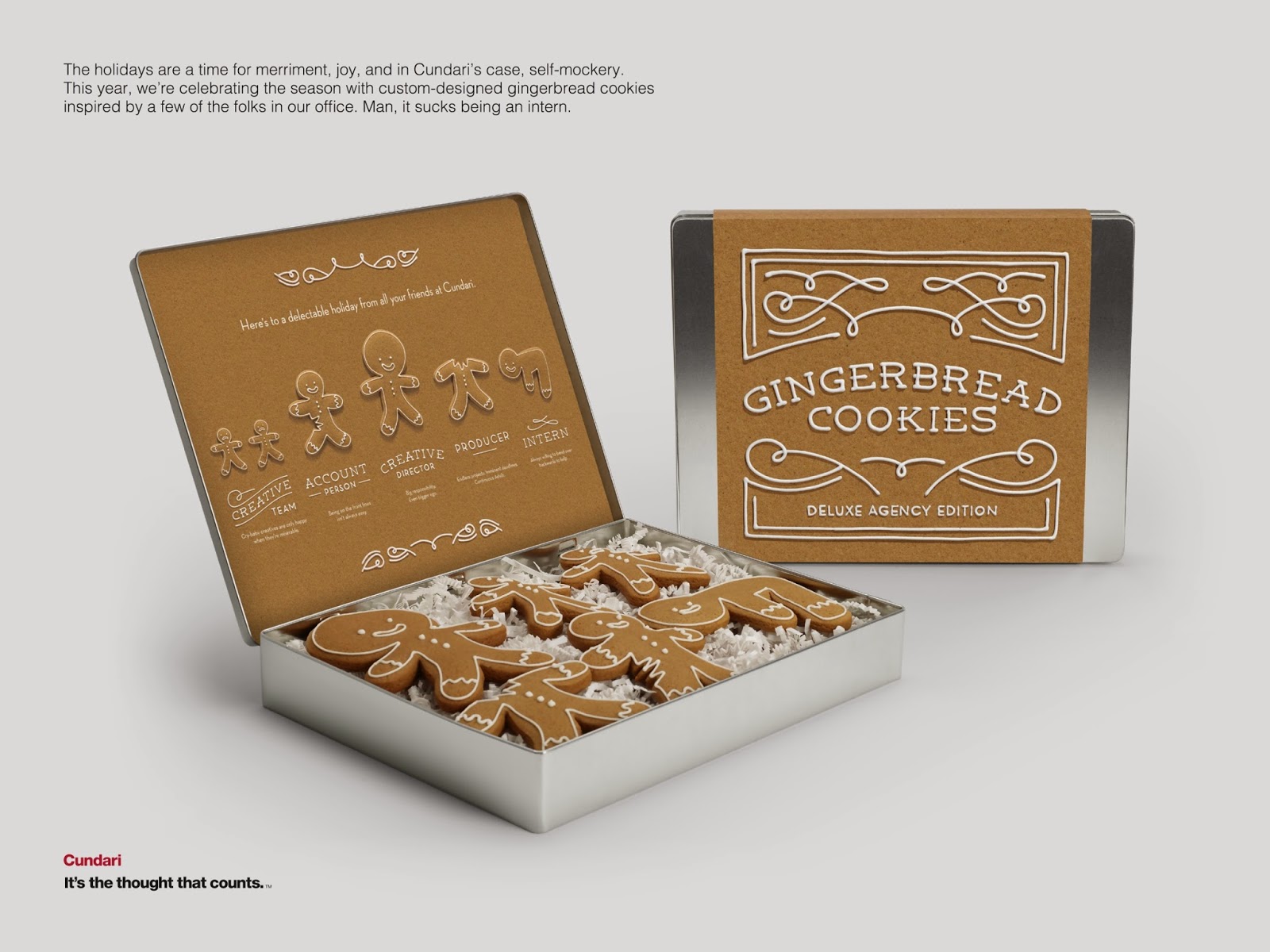 The holidays are a time for merriment, joy, and in Cundari's case, self ...