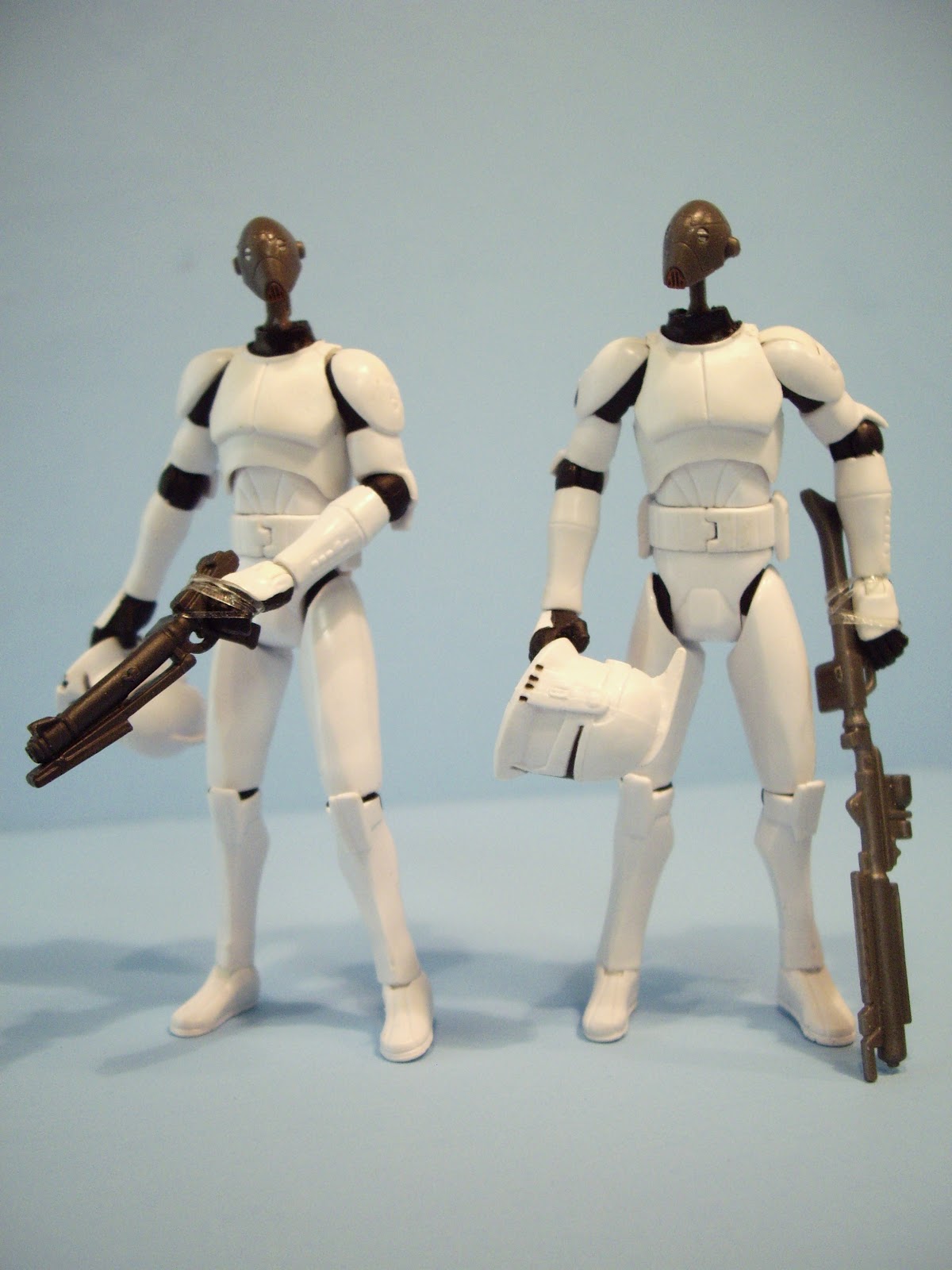 Customs for the Kid: COMMANDO DROIDS in CLONE TROOPER DISGUISE