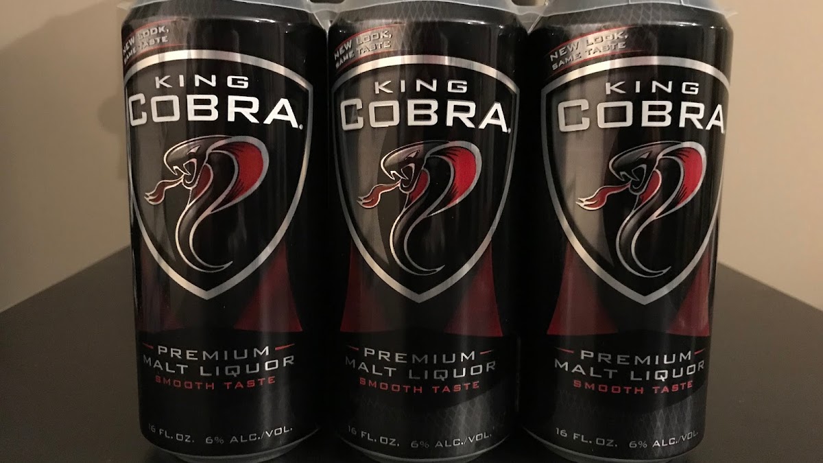 King Cobra Beer Can