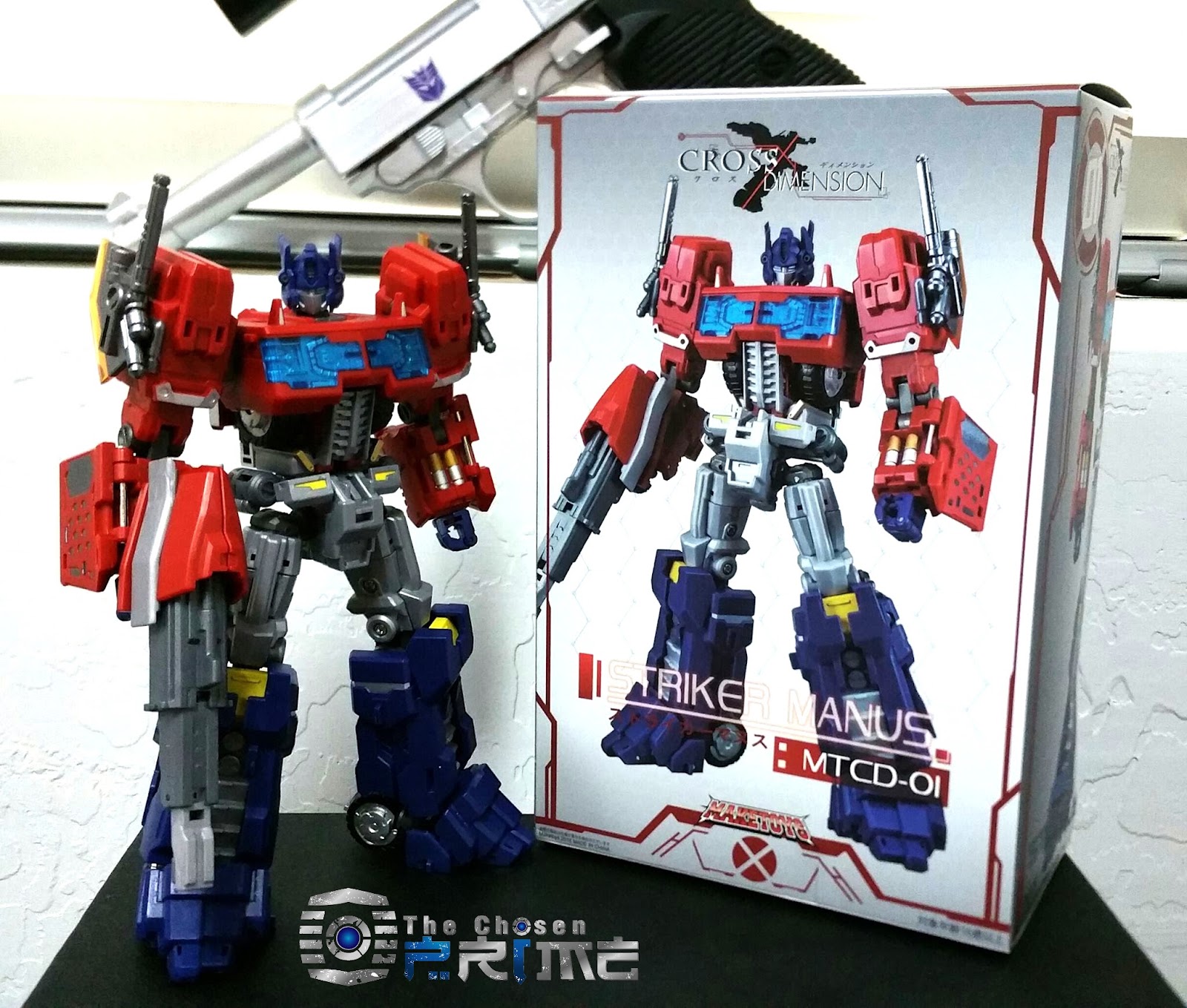 Welcome to The Chosen Prime: Maketoys Cross Dimension MTCD-01 Striker ...