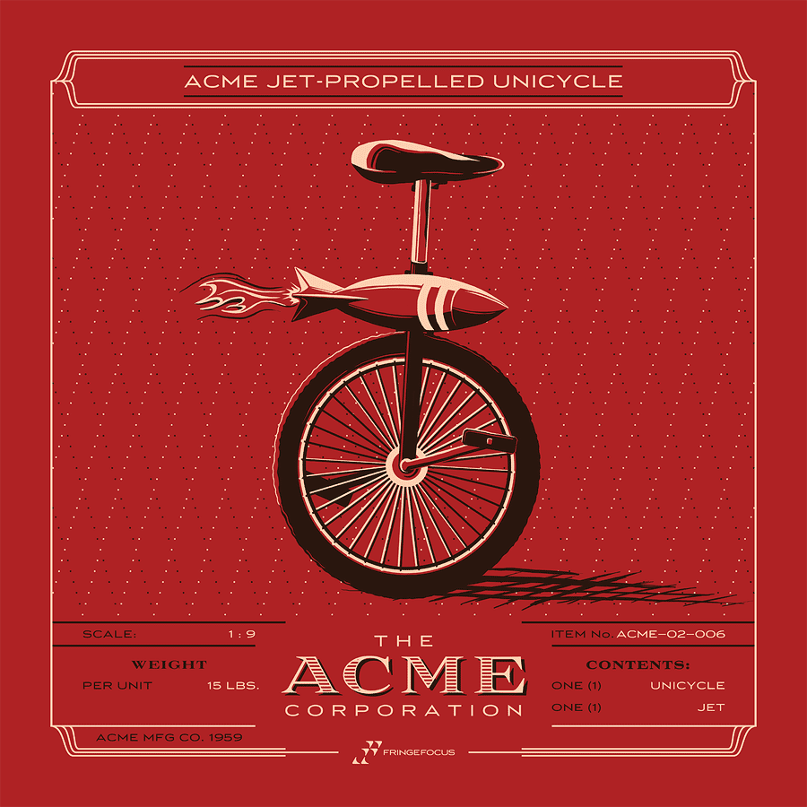 INSIDE THE ROCK POSTER FRAME BLOG: Rob Loukotka ACME Dynamite, Magnet ...