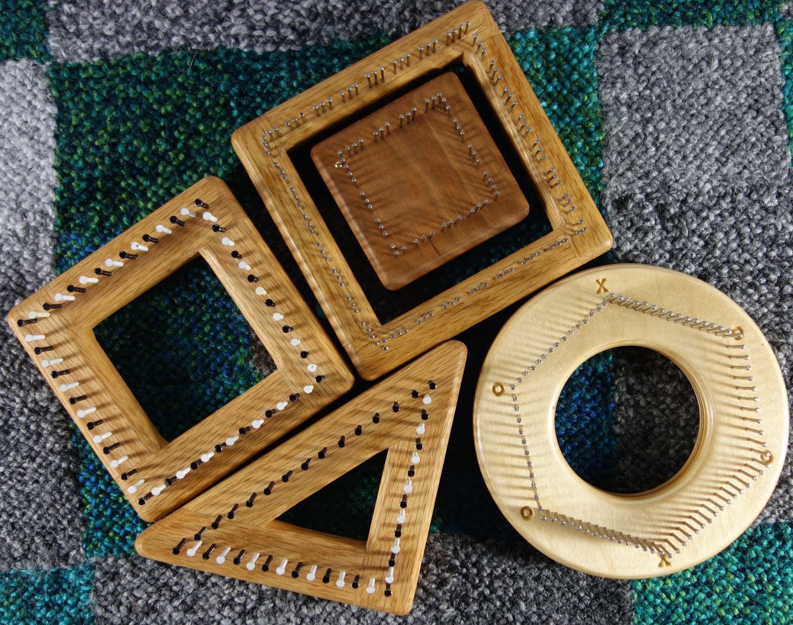 Knitting, Knotting & Crochet weaving loom loom set hexagon weaving loom ...