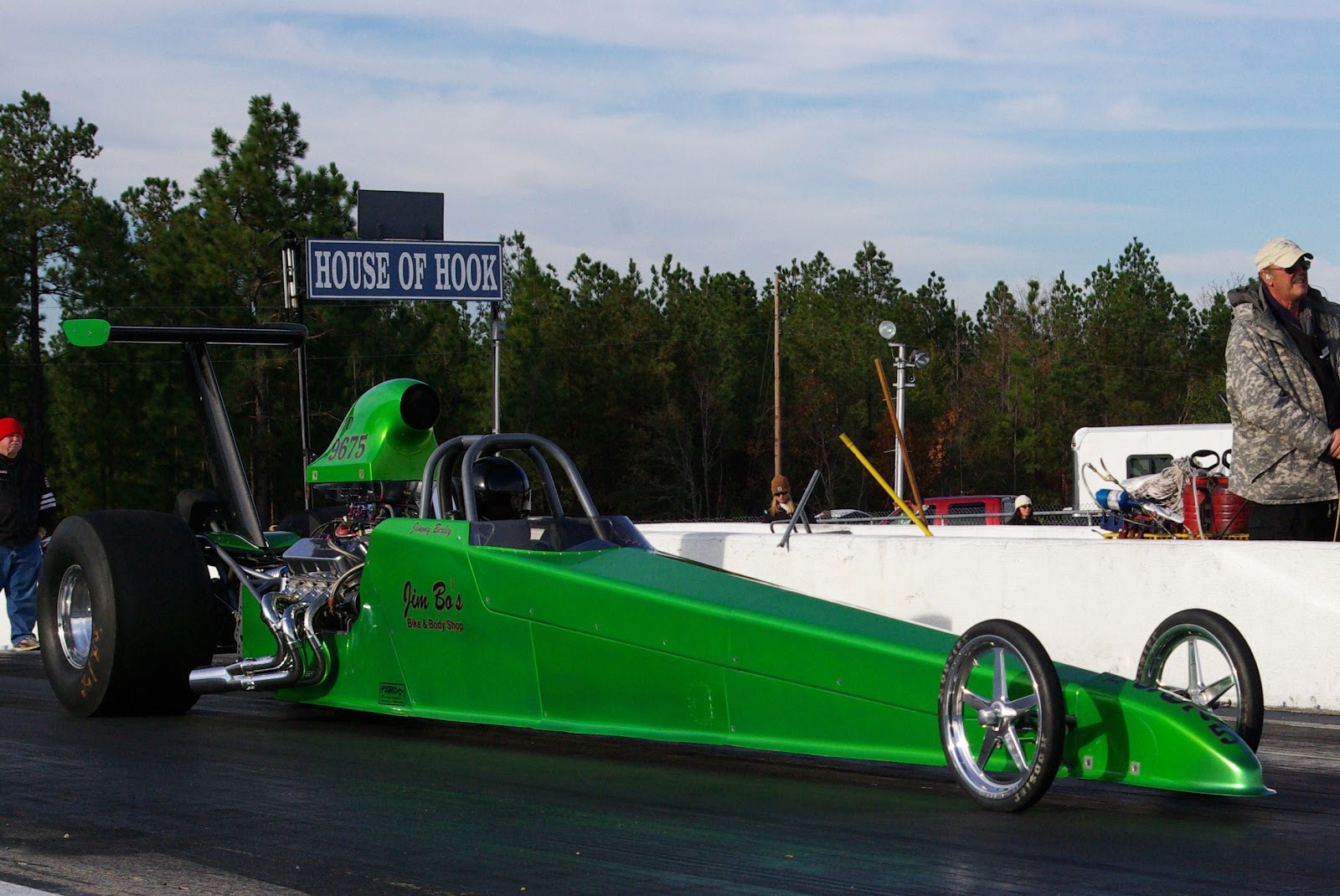 Fast Shutter: JIMMY BERLEYS BEAUTIFUL ((GREEN)) DRAGSTER AT CAROLINA ...