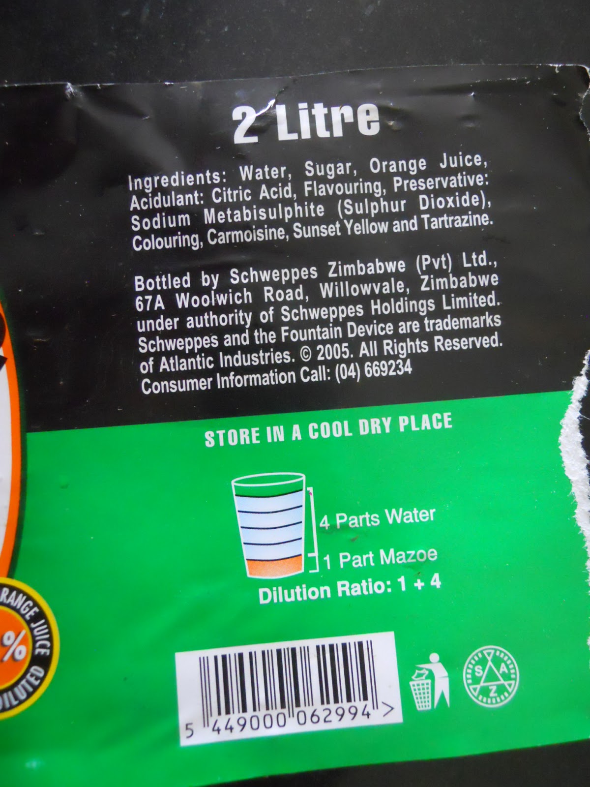 Well, It's Africa...: Meet Mazoe