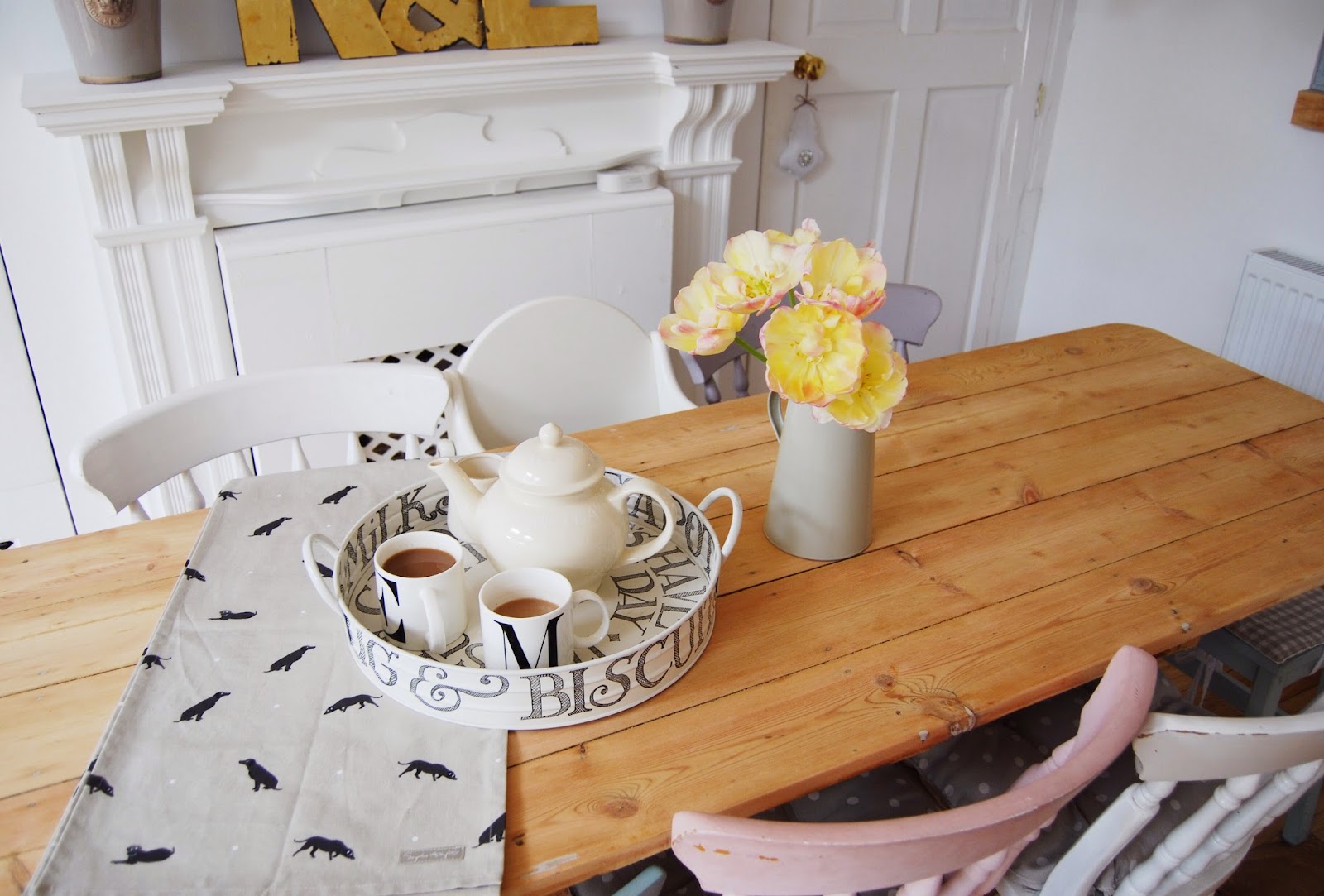 Creating Our Farmhouse Table | Brick Dust & Glitter