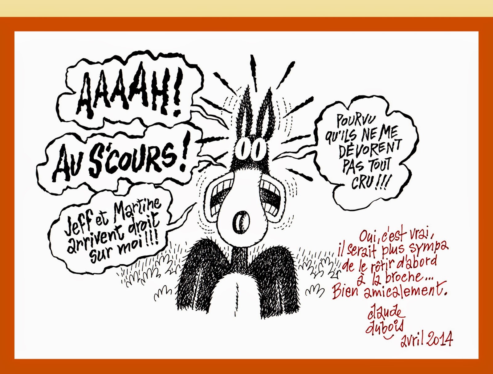 Claude Dubois - SYLVAIN, SYLVETTE... HUMOUR... etc...: Dédicace pour ...